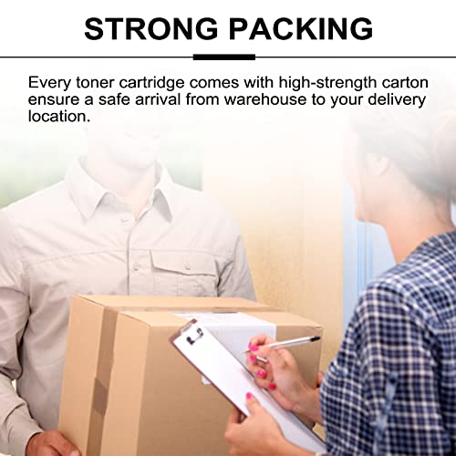 TN336 High Yield Toner Cartridge: 4-Pack TN336BK, TN336C, TN336M, TN336Y Replacement for Brother TN-336 for HL-L8350CDW HL-4150CDN MFC-L8850CDW MFC-9970CDW MFC-L8600CDW Printer