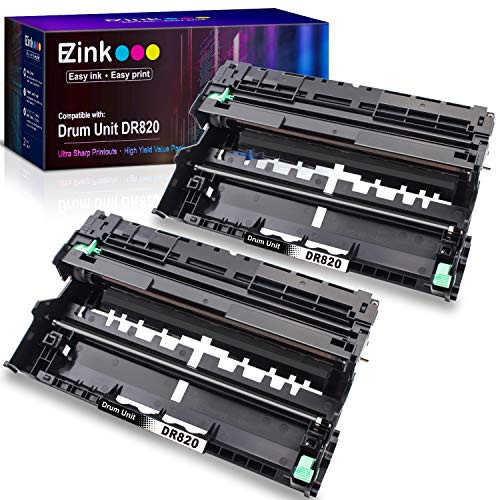E-Z Ink (TM Compatible Drum Unit Replacement for Brother DR 820 DR820 DR-820 Compatible with MFC-L5900DW HL-L6200DW HL-L5100DN MFC-L5800DW MFC-L5700DW HL-L5200DWT MFC-L6700DW HL-L5200DW (2 Drum Unit)