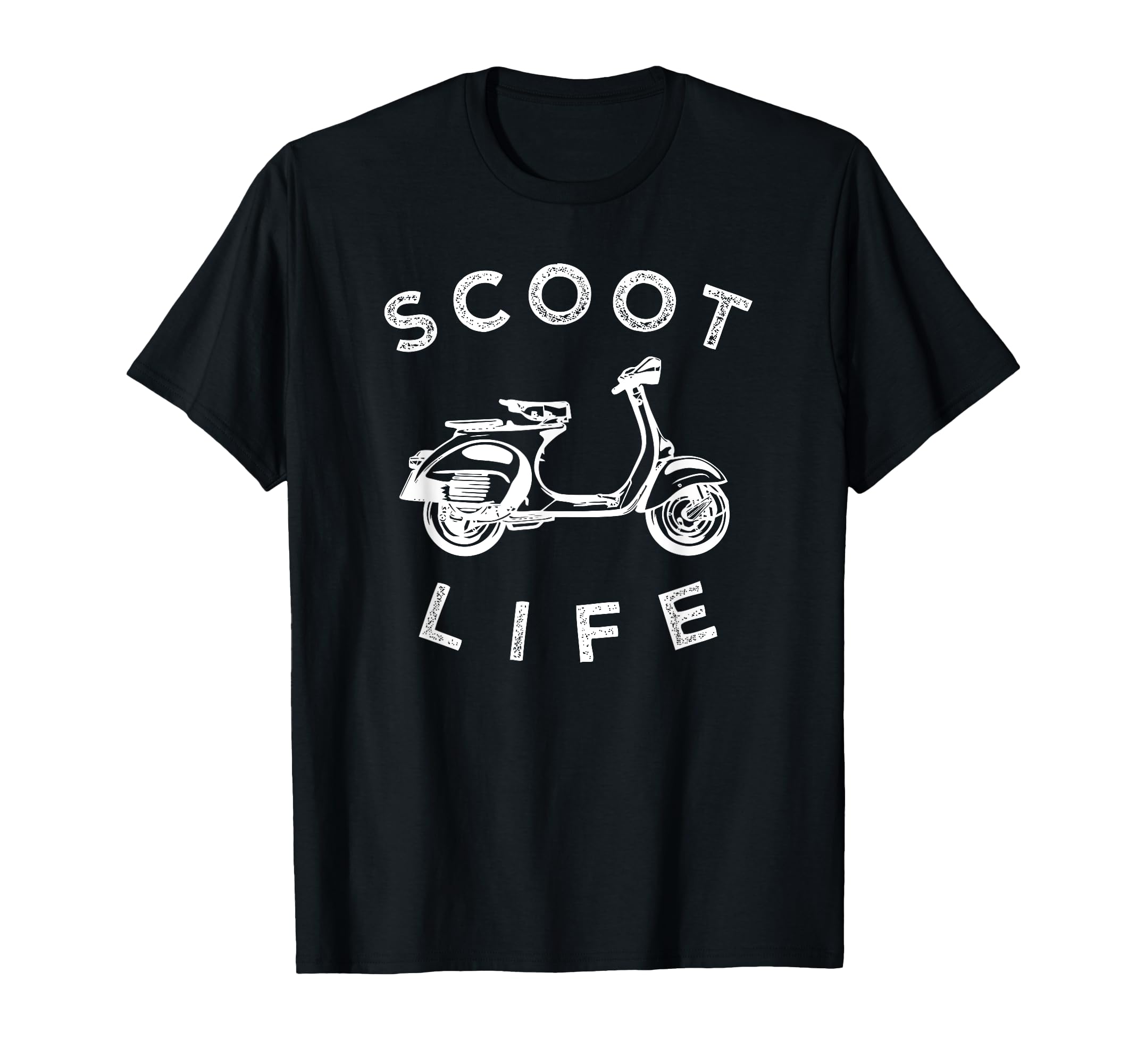 Scoot Life Scooter T-Shirt, Fun Moped Graphic Tee T-Shirt