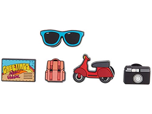 Crocs Jibbitz 5-Pack Travel Shoe Charms | Jibbitz for Crocs, Road Trip, Small