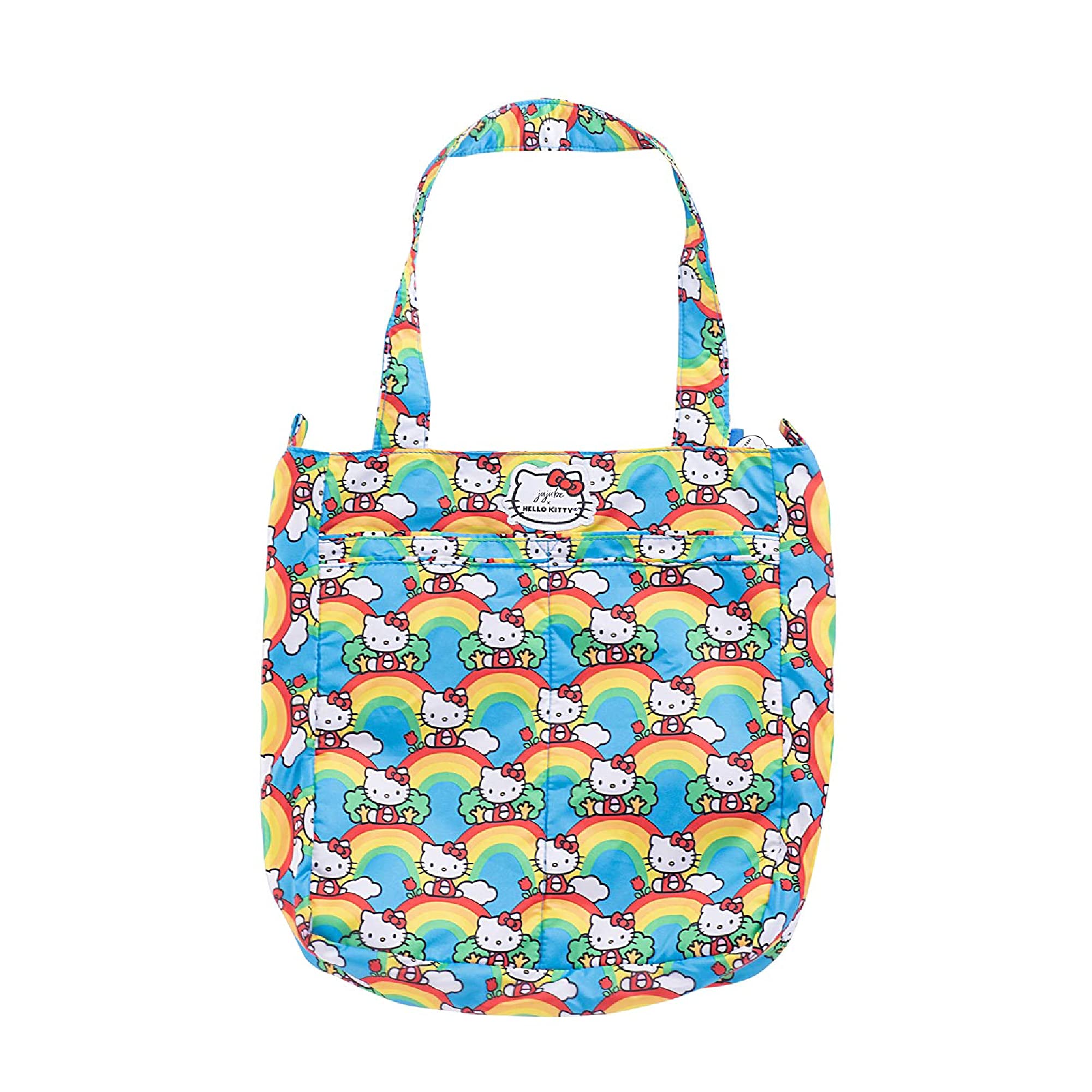 JuJuBe Be Light Zippered Tote Bag, Beach Bag, Work Bag, Diaper Bag Tote, Lightweight Zippered Tote