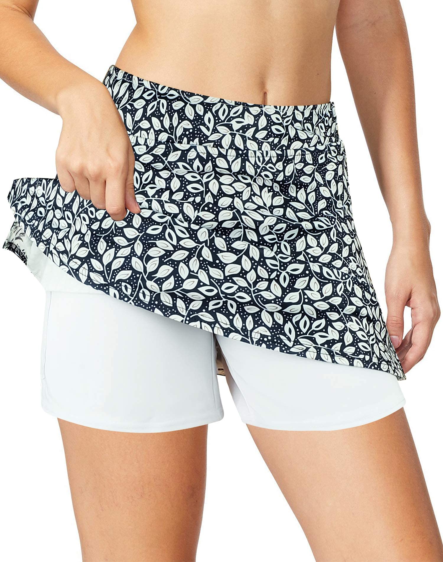 Oyamiki Active Women's Skort, Quick Drying Woven Golf Skort with Pockets for Tennis, Pickleball, Hiking, Workouts