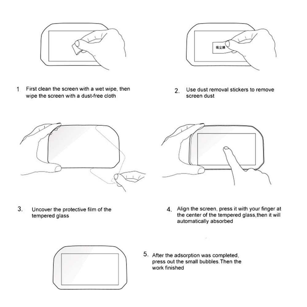 Motorcycle Cluster Scratch Protection Film Screen Protector for Vespa Piaggio GTS250 GTS300 GTS 250 300 2017-2019 Accessories ×2
