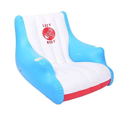 GoFloats Lazy Buoy Floating Lounge Chair with Cup Holders - The Most Comfortable Pool Float Ever