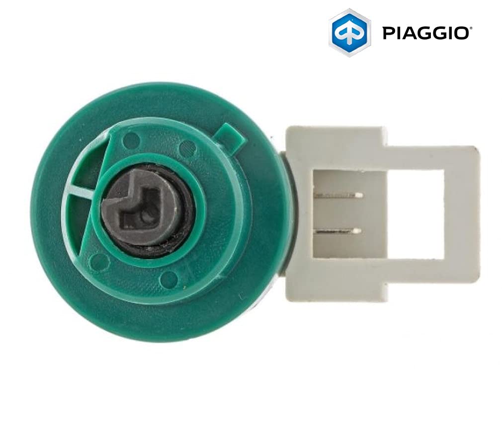 Vespa 643132 OEM Original Ignition Switch Key Primavera Sprint GTS GTS Super GTV Granturismo, Piaggio BV Beverly X9, APRILA Scarabeo 150cc -500cc, 582951, AP8161170, 643132