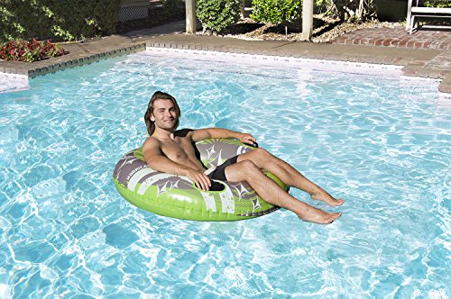 Poolmaster 01503 50-Inch Hurricane Sport Swimming Pool Float Inner Tube, Green