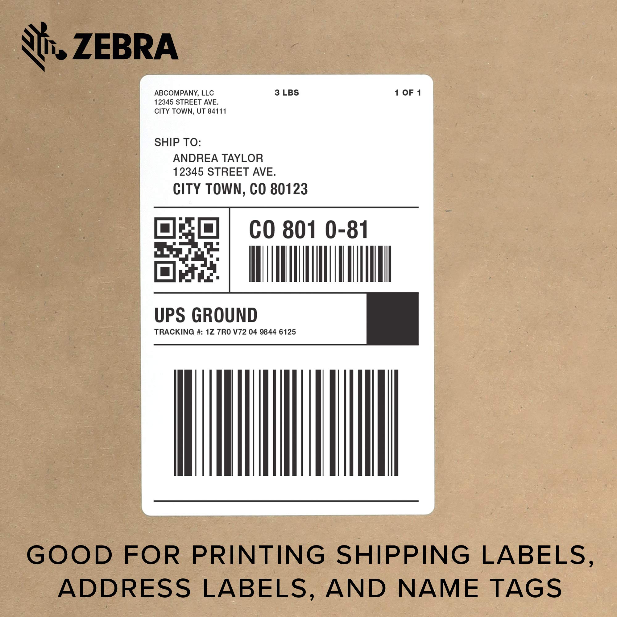 ZEBRA ZD420t Thermal Transfer Desktop Printer 203 dpi Print Width 4 in USB ZD42042-T01000EZ