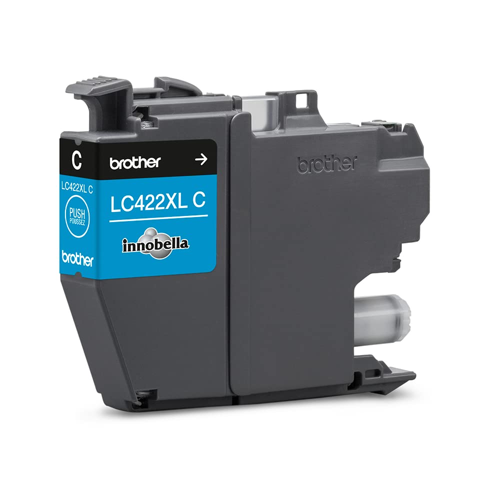 Brother Original LC-422XLC Cyan Ink Cartridge 1,500 Pages for MFC-J5340DW, MFC-J5345DW, MFC-J5740DW, MFC-J6540DW, MFC-J6940DW