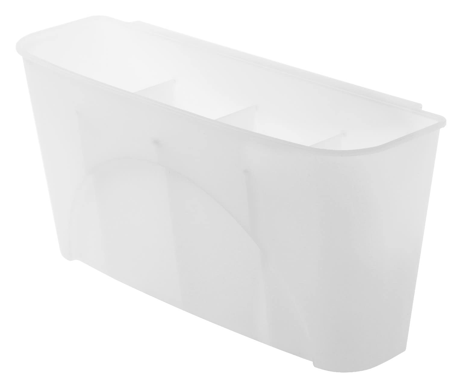 Neat-O Kitchen Dish Drainer PP Utensil Holder Silverware Cup Basket (White)