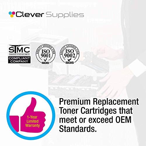 CS Compatible Toner Cartridge Replacement for Brother TN433 TN431 TN-433 TN-431 TN433C/TN431C Cyan for HL-L8260CDW HL-L8360CDW HL-L8360CDWT HL-L9310CDW HL-L9310CDWT HL-L9310CDWTT