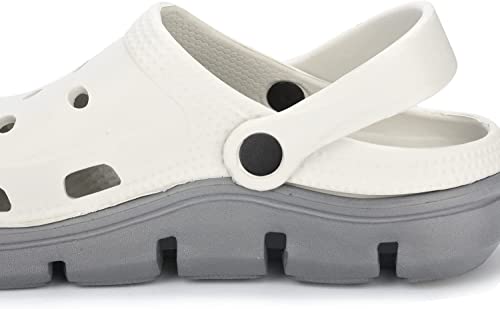 LUAATT Universal Beach Shoes Replacement Rivets,10 Set Repair Plastic Button for Men and Women Summer Shoes Strap (Black)