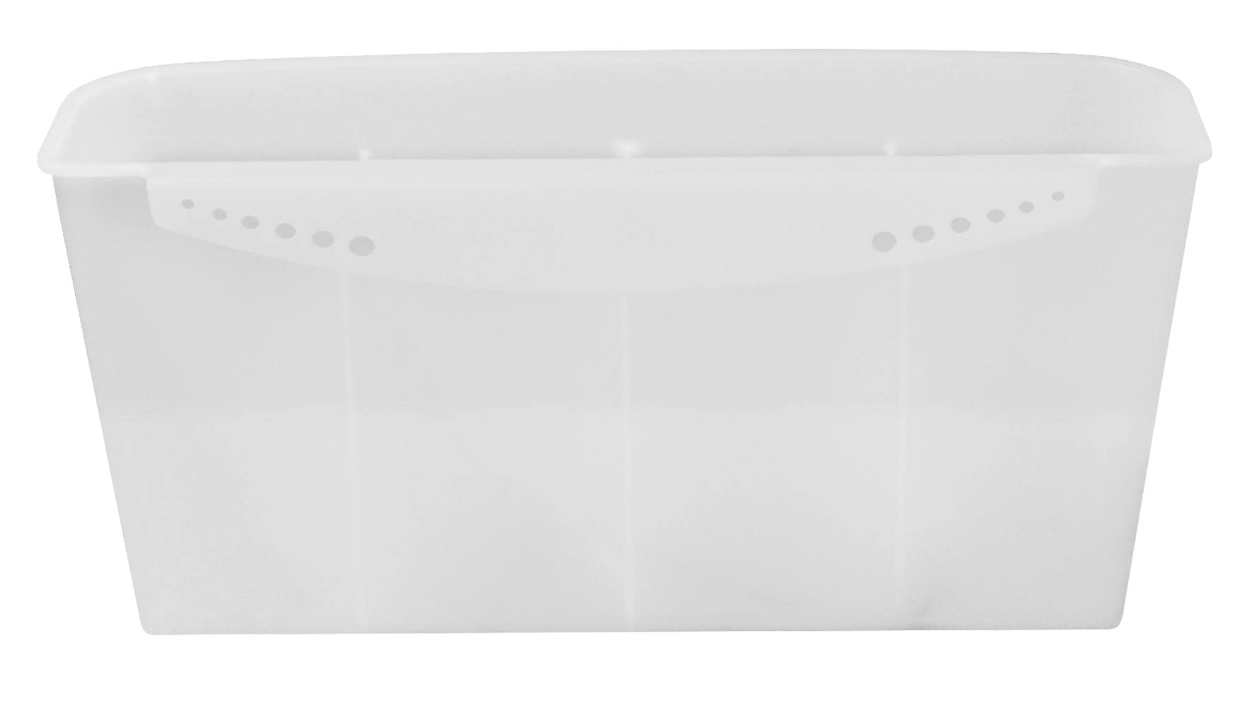 Neat-O Kitchen Dish Drainer PP Utensil Holder Silverware Cup Basket (White)
