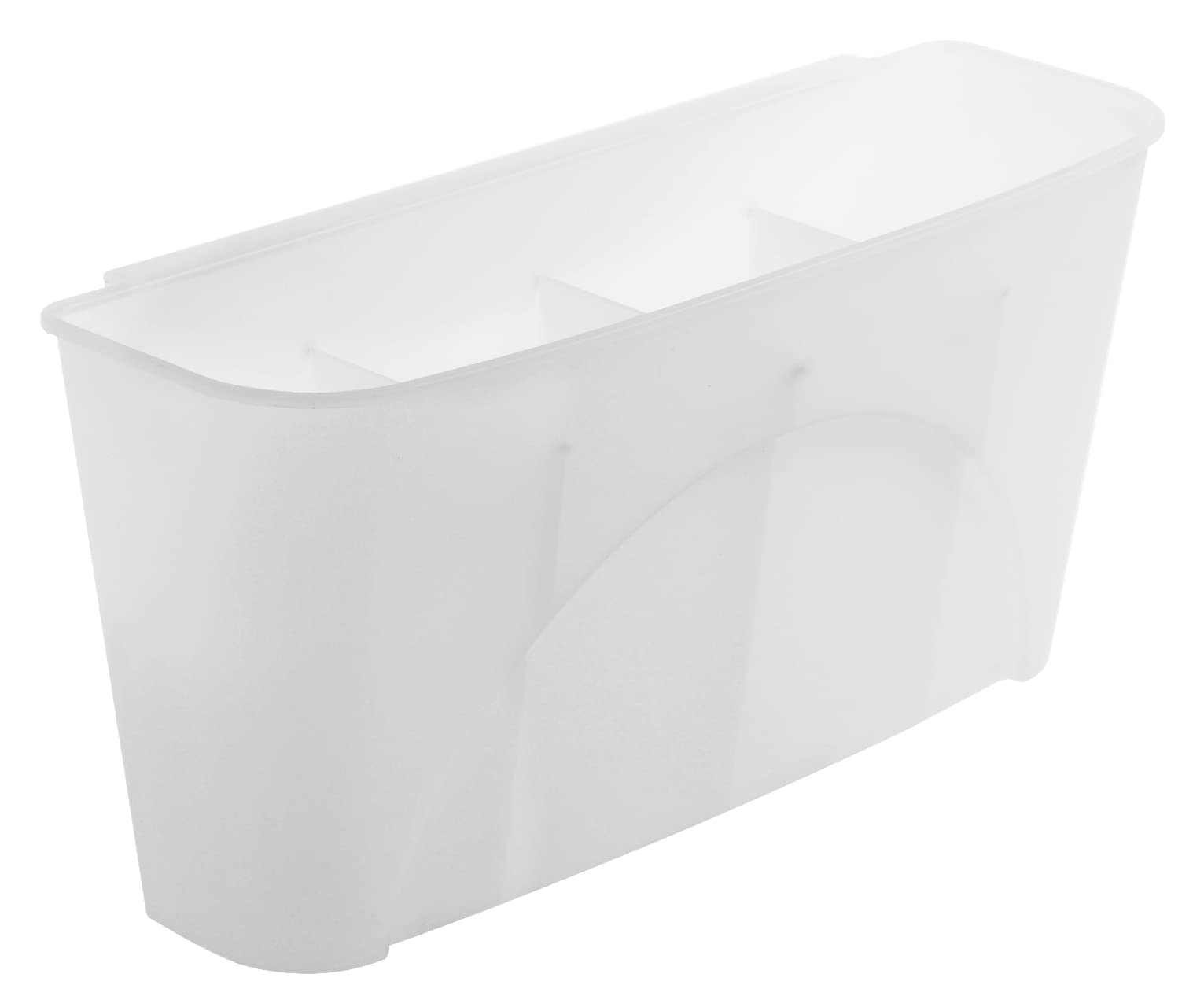 Neat-O Kitchen Dish Drainer PP Utensil Holder Silverware Cup Basket (White)
