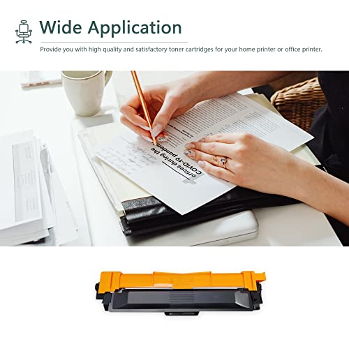 ALUMUINK TN221 TN221BK TN-221 Toner Cartridge | TN221 Compatible Replacement for Brother HL-3140CW 3150CDN MFC-9130CW 9140CDN 9330CDW 9340CDW DCP-9015CDW 9020CDN Printer | TN221 1 Pack Black