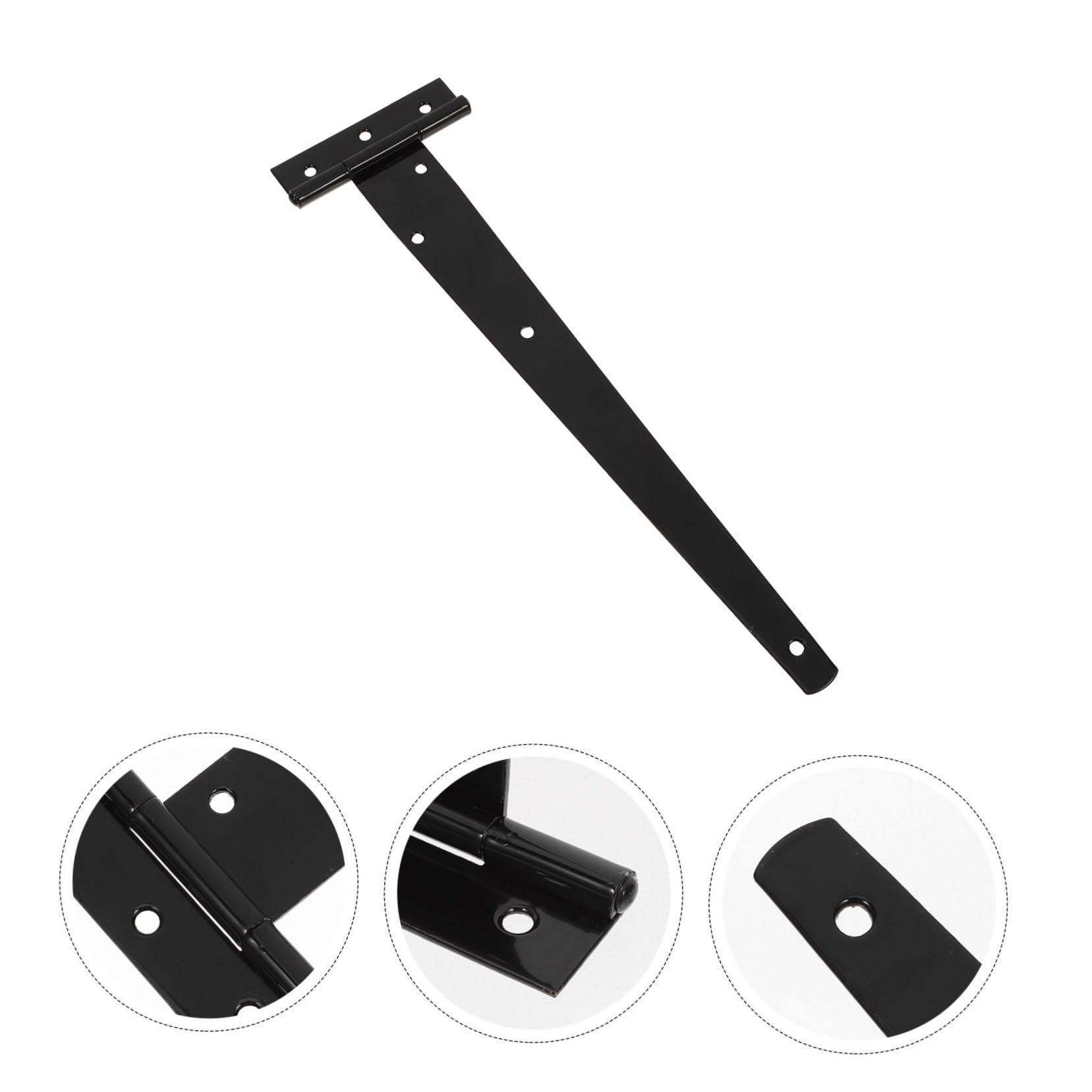 4pcs Gate Hinge T Shape Hinges Heavy Duty Hinges 8 Inches Door Hinges Furniture Hinges