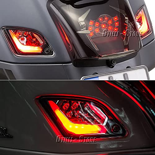 New Motorcycles GTS150 GTS250 GTS300 LED Rear and Front Turn Signal Light For Vespa GTS 150 300 GTV 250 GTV300 Tail Light (Front and Rear)