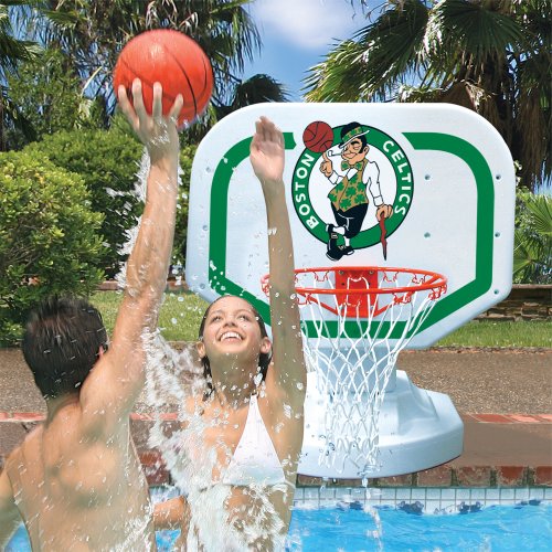 Poolmaster Boston Celtics NBA USA Competition-Style Poolside Basketball Game
