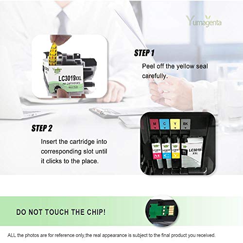 8 Pack Compatible Ink Cartridge Replacement for Brother LC3019 XXL LC3019BK LC 3019 to use with MFC-J6930DW MFC- J5330DW MFC-J6530DW MFC-J6730DW Printer(2 Black 2 Cyan 2 Magenta 2 Yellow)