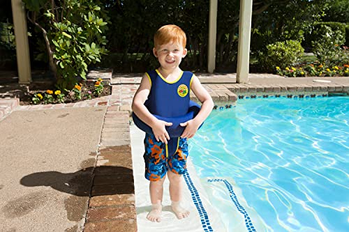 Poolmaster Learn-to-Swim Swimming Pool Float Tube Swim Trainer for Kids, Blue