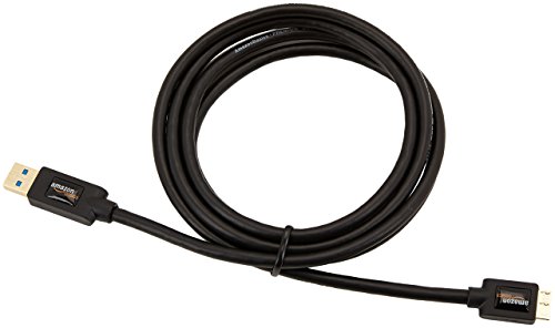 Amazon Basics Z25K USB 3.0 Cable - A-Male to Micro-B - 6 Feet (1.8 Meters), Printer