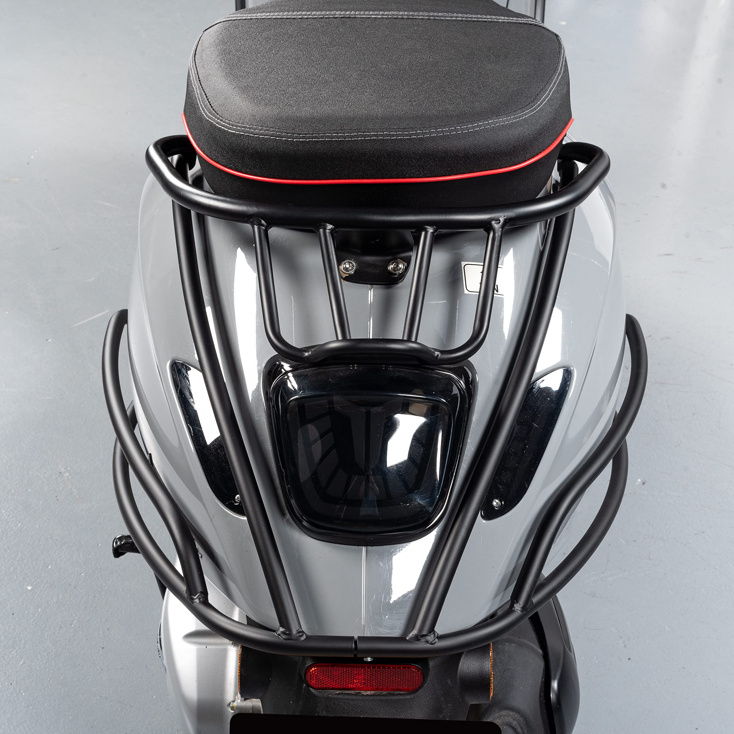 Lorababer Motorcycle Rear Engine Guard Bumper Falling Protection Highway Crash Bar Compatible with VESPA Sprint 150 (2016-2023) Primavera 50/125/150 (2014-2023) Scooter Frame Side Body Protector