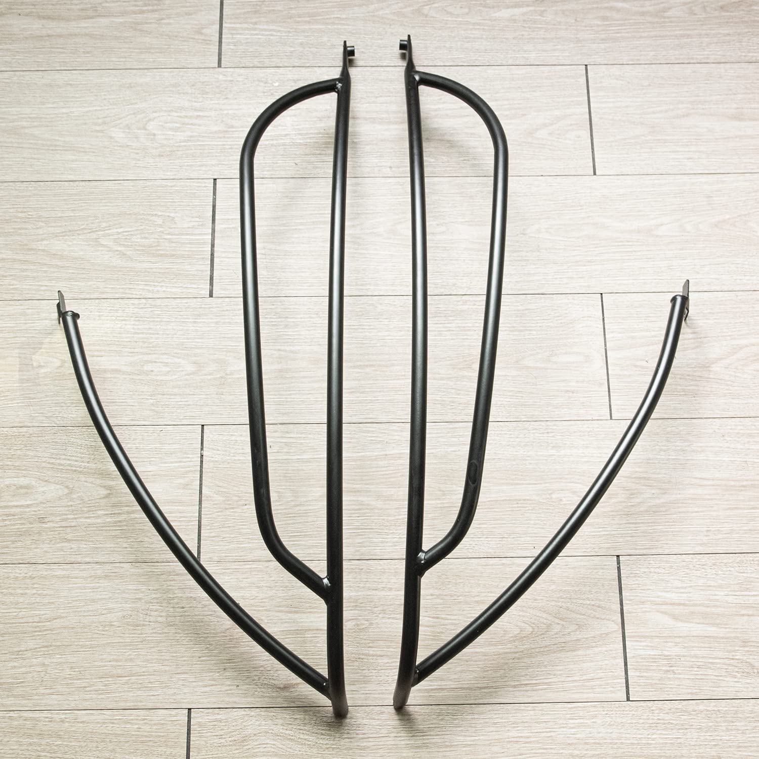 Lorababer Motorcycle Rear Engine Guard Bumper Falling Protection Highway Crash Bar Compatible with VESPA Sprint 150 (2016-2023) Primavera 50/125/150 (2014-2023) Scooter Frame Side Body Protector