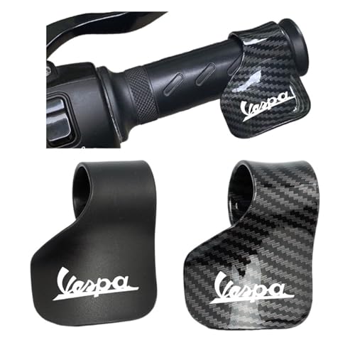 ZXXBH Compatible with Vespa Piaggio GTS GTV LX 60 125 250 300 PX Motorcycle Accessories Handle Control Grip Throttle Assistant Clip Labor Saver (Color : Vespa 2 pcs PVC)
