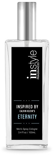 Instyle Fragrances - Eternity - Cologne for Men - Never Tested on Animals - 3.4 Fluid Ounces(Pack of 1)