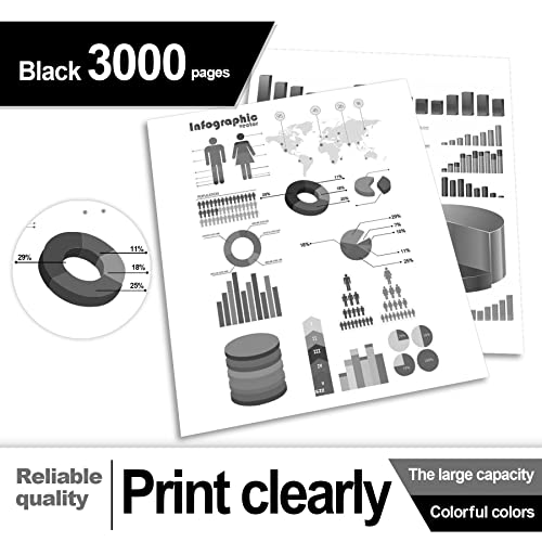 (2 Pack) TN310 Compatible TN-310BK Black Toner Cartridge Replacement for Brother HL-4150CDN HL-4140CW HL-4570CDW HL-4570CDWT Printer Toner.