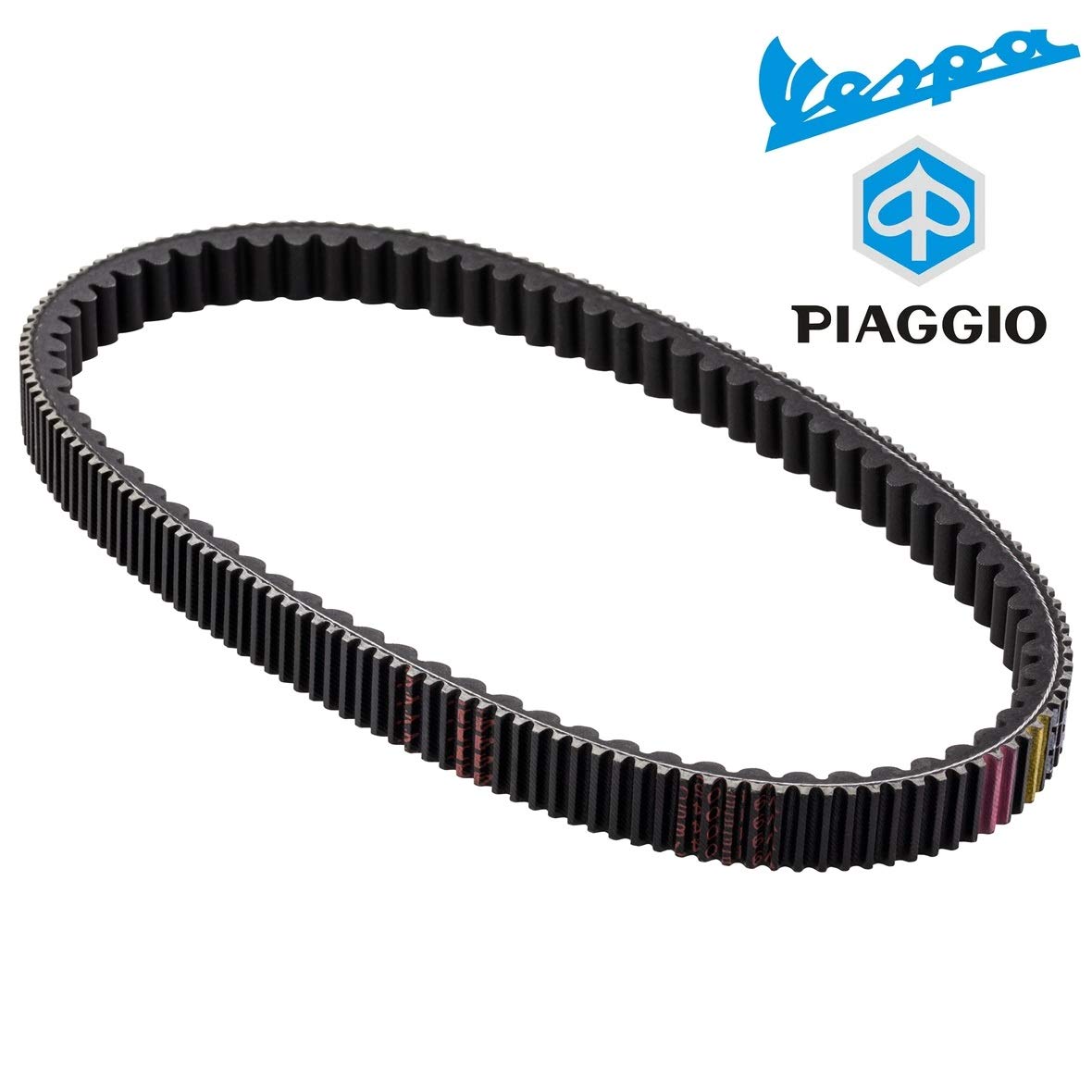 1A011455 Piaggio OEM Transmission Drive V-Belt for VESPA GTS iGet Touring Super Sport Supertech Piaggio Medley 125-150cc | OEM# 1A002004, 1A002006, 83060R, B016183, Part# 1A011455