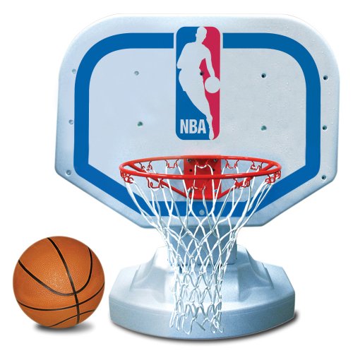 Poolmaster 72900 NBA Logo USA Competition-Style Poolside Basketball Game , White