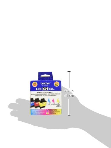 Brother LC41 Color 3 Pack 1 each Cyan, Magenta, Yellow