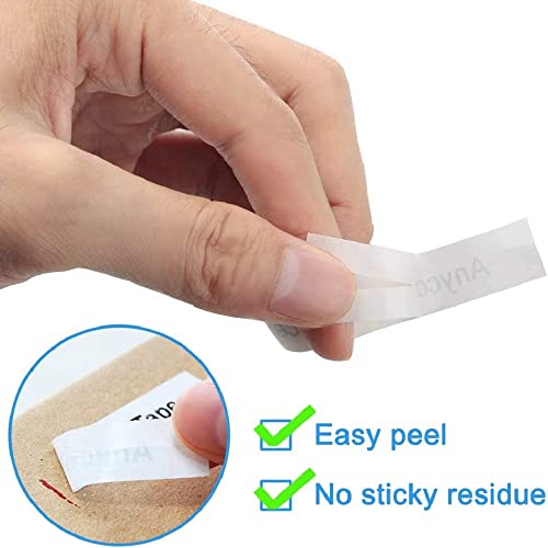 6-Pack Compatible with Brother P Touch TZe TZ Label Tape 12mm 0.47 Laminated (White/Clear/Red/Blue/Yellow/Green) for Ptouch PT-D210 PT-H110 PT-D220 PTD400 PTD410 Label Maker, Anycolor