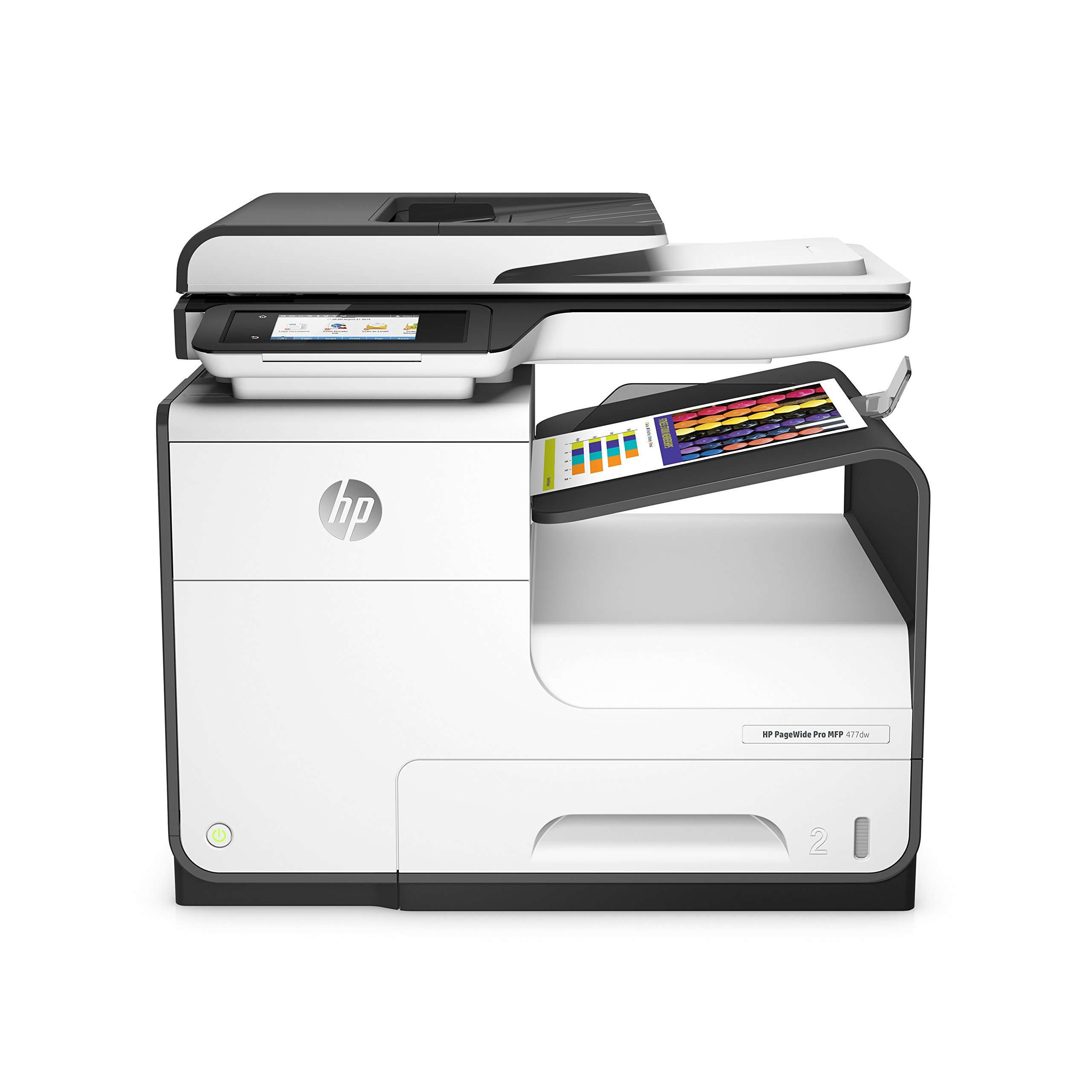 HP PageWide Pro 477dw Color Multifunction Business Printer with Wireless & Duplex Printing (D3Q20A) (Renewed)
