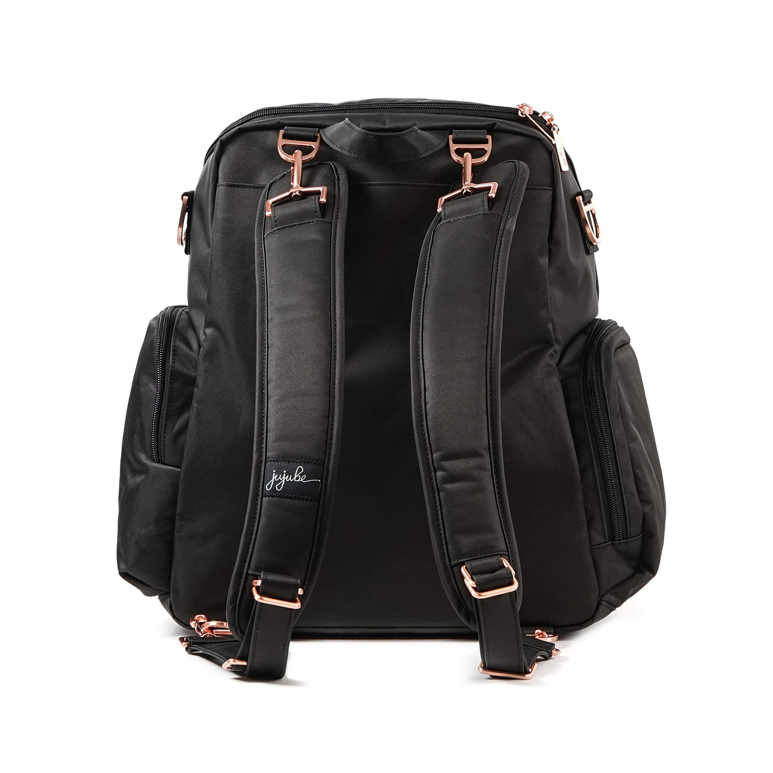 JuJuBe Be Nurtured Large Breast Pump Backpack Rose Collection, Knight Rose, Midnight Posey, One Size