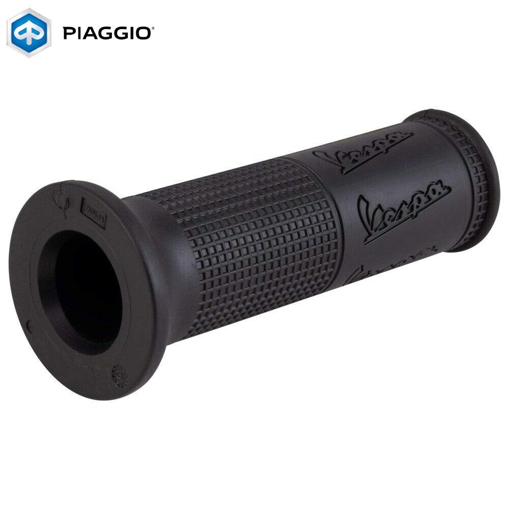 Vespa OEM Right Hand Grip 666845 - Genuine Piaggio Replacement for Vespa Scooters - Throttle Grip with Comfortable Rubber Design