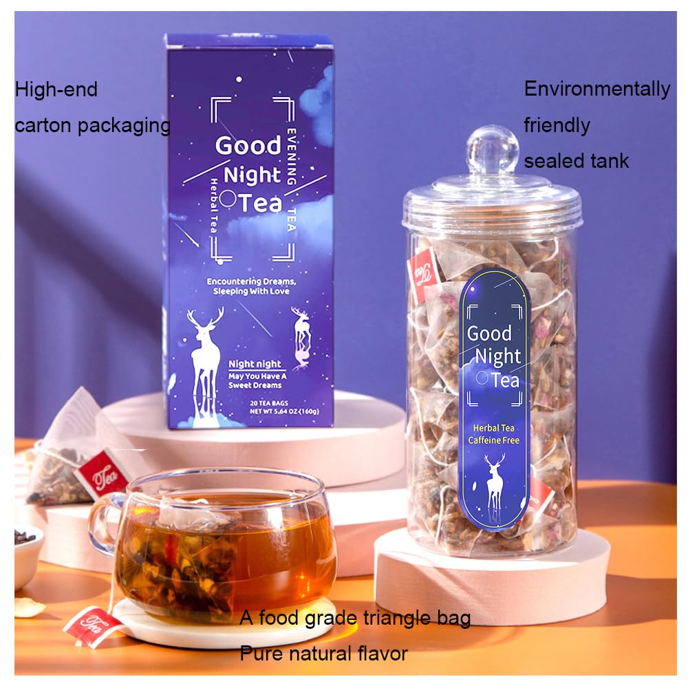 Sour Jujube kernel Lily Tea,Caffeine Free Tea160g (8g*20bag) 5.64OZ,Sleep Tea Wellness Tea barley Tea 酸枣仁晚安茶