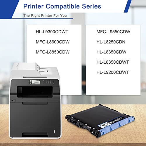 Compatible BU 320CL High Yield Belt Unit WER Replacement for Brother BU-320CL MFC-L8610CDW MFC-L8690CDW MFC-L8900CDW MFC-L9570CDWT MFC-L9570CDW Printer BU320CL Black Belt Unit 1-Pack