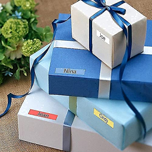 Labelife Compatible Label Tape Replace for Brother P Touch M-K231 M Tape White 12mm 1/2 0.47 M231 MK231 M-231 Bundle with M Tapes Colorful for Brother PTouch PT-M95 PT-70 PT-65 PT-45, Total 10 Pack
