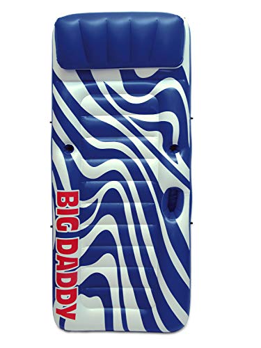 Poolmaster Big Daddy Swimming Pool Mattress Float, Blue
