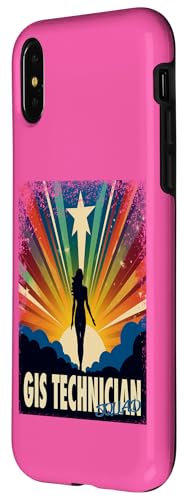 iPhone X/XS GIS Technician Funny Female Hero Job Women Case