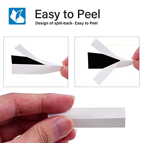 NineLeaf 4 Pack Compatible for Brother TZe-325 TZe325 TZ-325 TZ325 Label Tape 9mm 3/8'' 0.35'' White on Black Standard Laminated Labeling Work with P-Touch PT-D210 PTD400AD PTH110 PT-D600 Label Maker