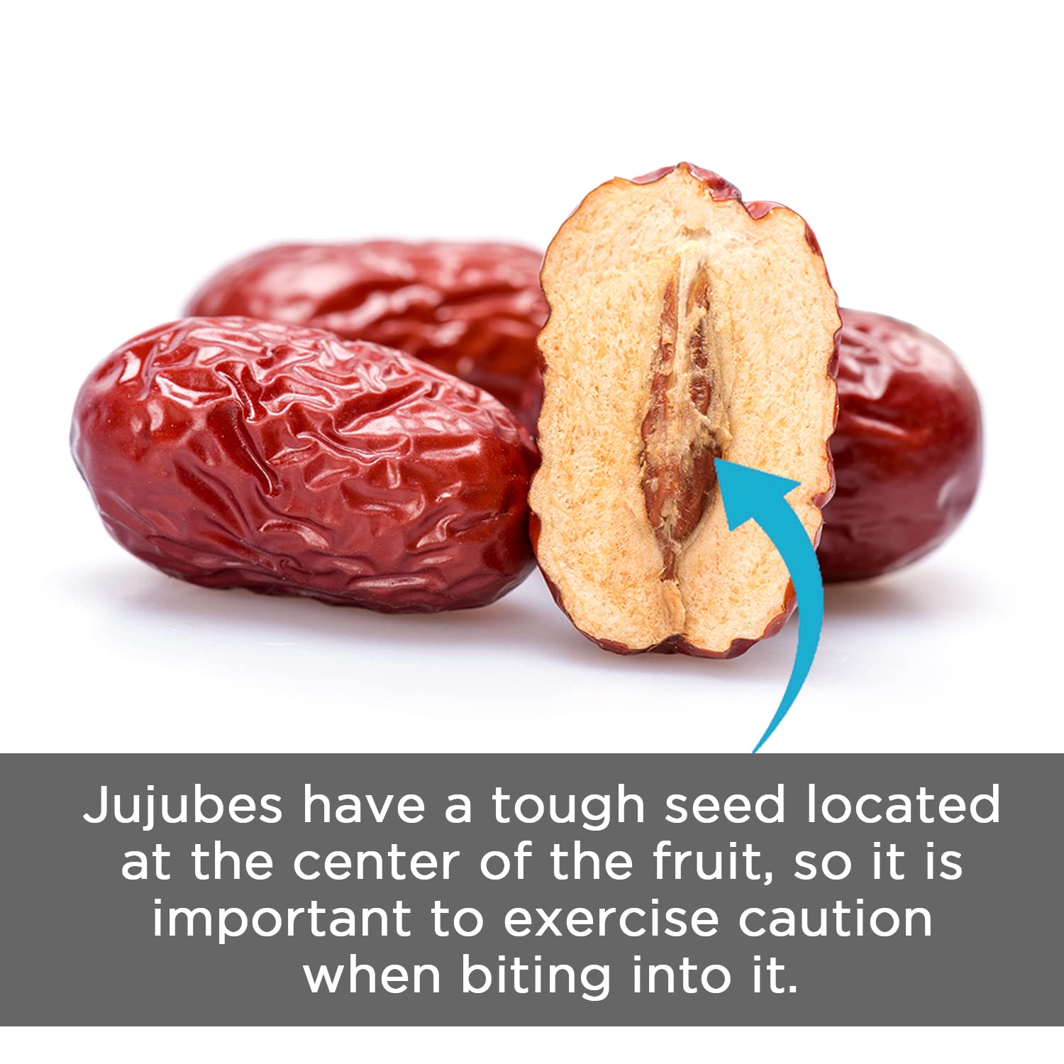 NESTLADY Natural grown dry JUJUBE date, DATES, Hong Zao Herbal Healthy Foods, 紅棗 200g / 7.05oz…