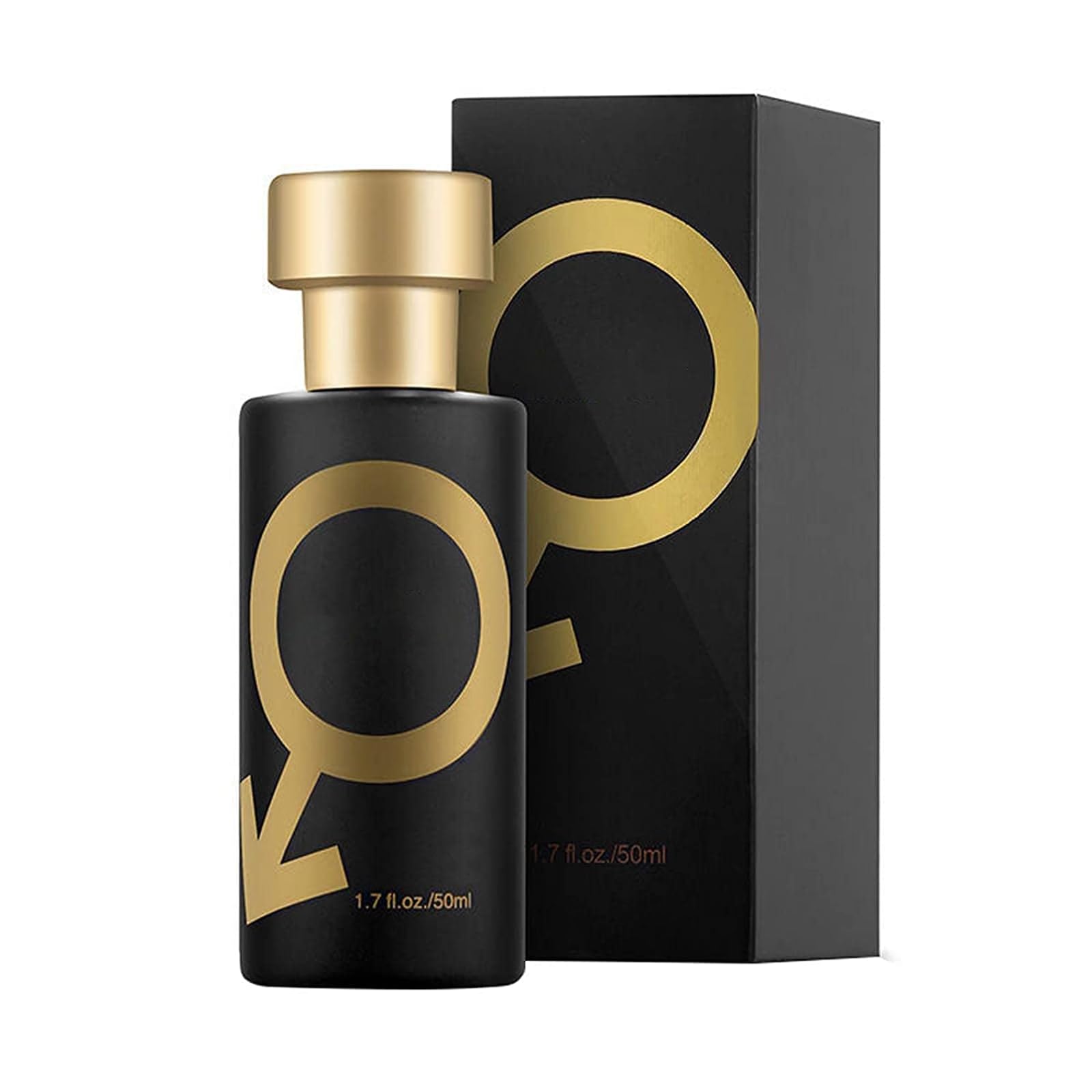 ROBAUN Golden Lure for Her Cologne Phero_mone Perfume for Men, Phero Perfume Spray Cologne for Men, Infused Essential Oil Perfume for Men to Attr_act Wo_men (50ml,1.7Fl Oz)