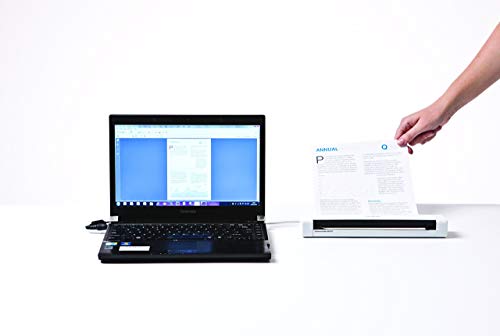 Brother Mobile Color Page Scanner, DS-620, Fast Scanning Speeds, Compact and Lightweight, Compatible with BR-Receipts, Black