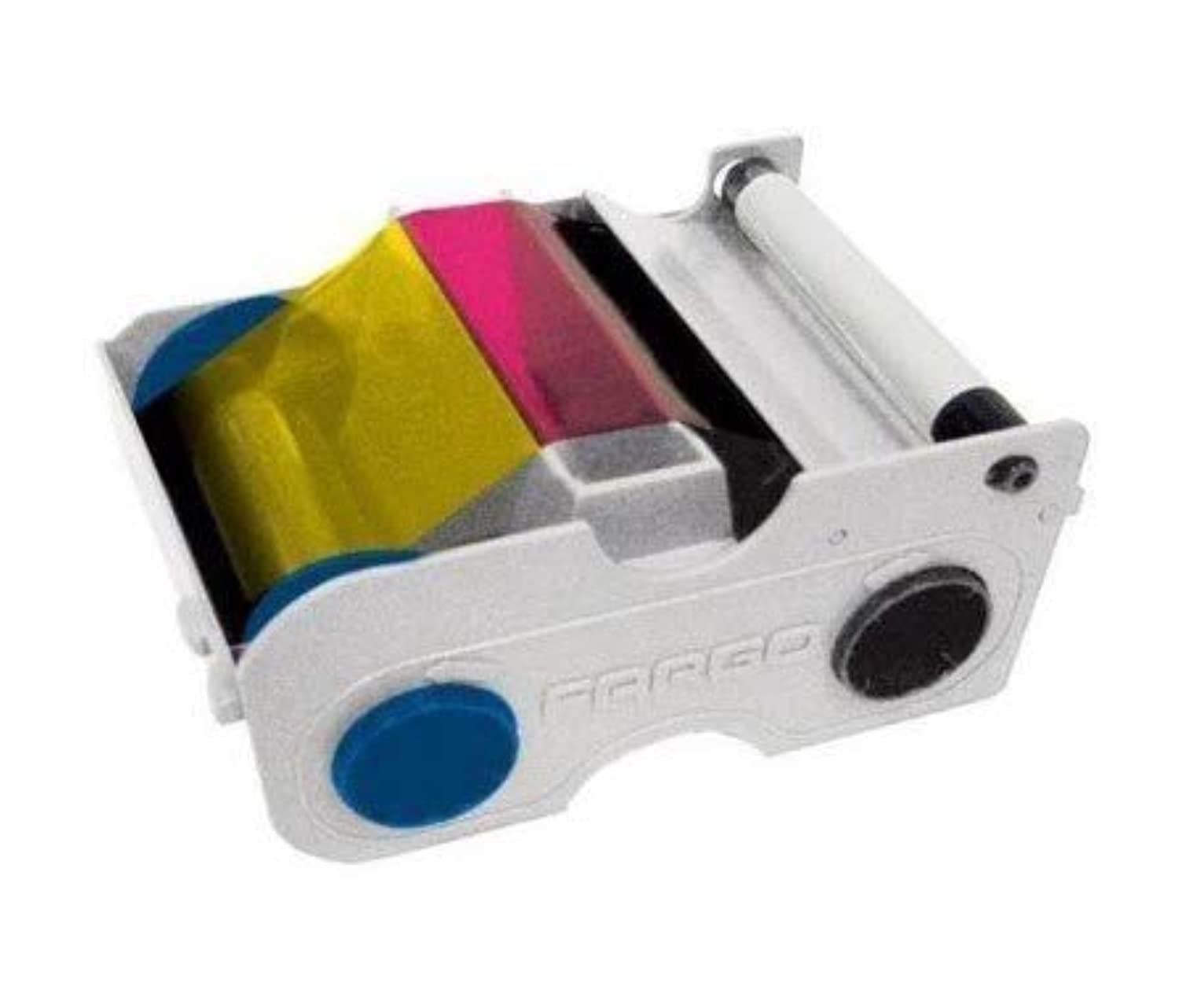 Fargo DTC1000 YMCKO Ribbon Cartridge w/ Cleaning Roller - 45000