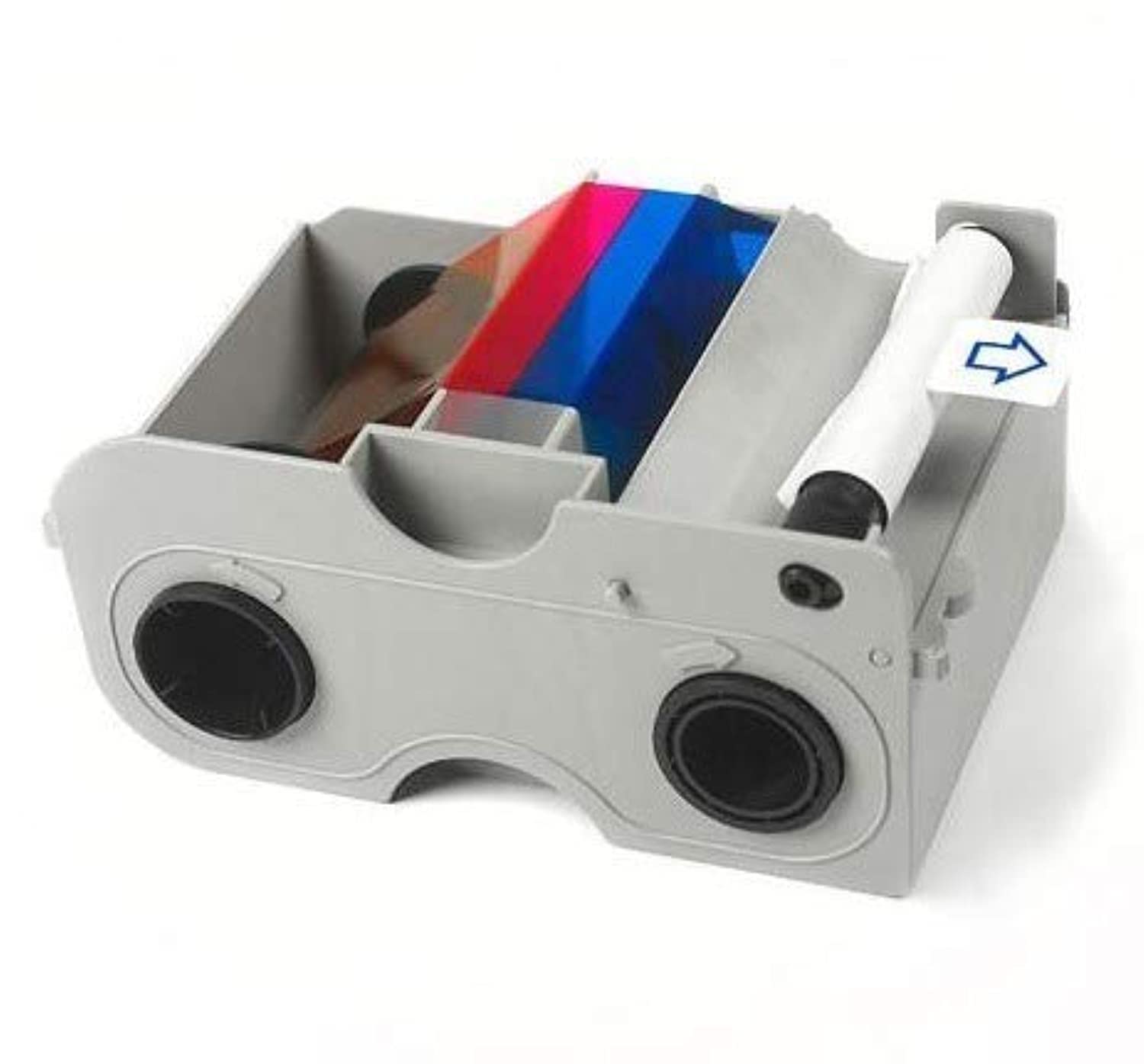 Fargo DTC1000 YMCKO Ribbon Cartridge w/ Cleaning Roller - 45000