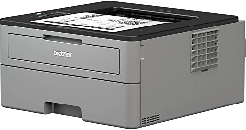 New Brother Compact Monochrome Laser Printer, HL-L2350DW, Duplex Two-Sided Printing, Wireless Printing, Business Office Bundle, Amazon Dash Replenishment Ready, Durlyfish USB Printer Cable, E