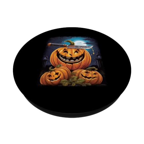 GIS Specialist Funny Halloween Fun Pun Spooky PopSockets Standard PopGrip