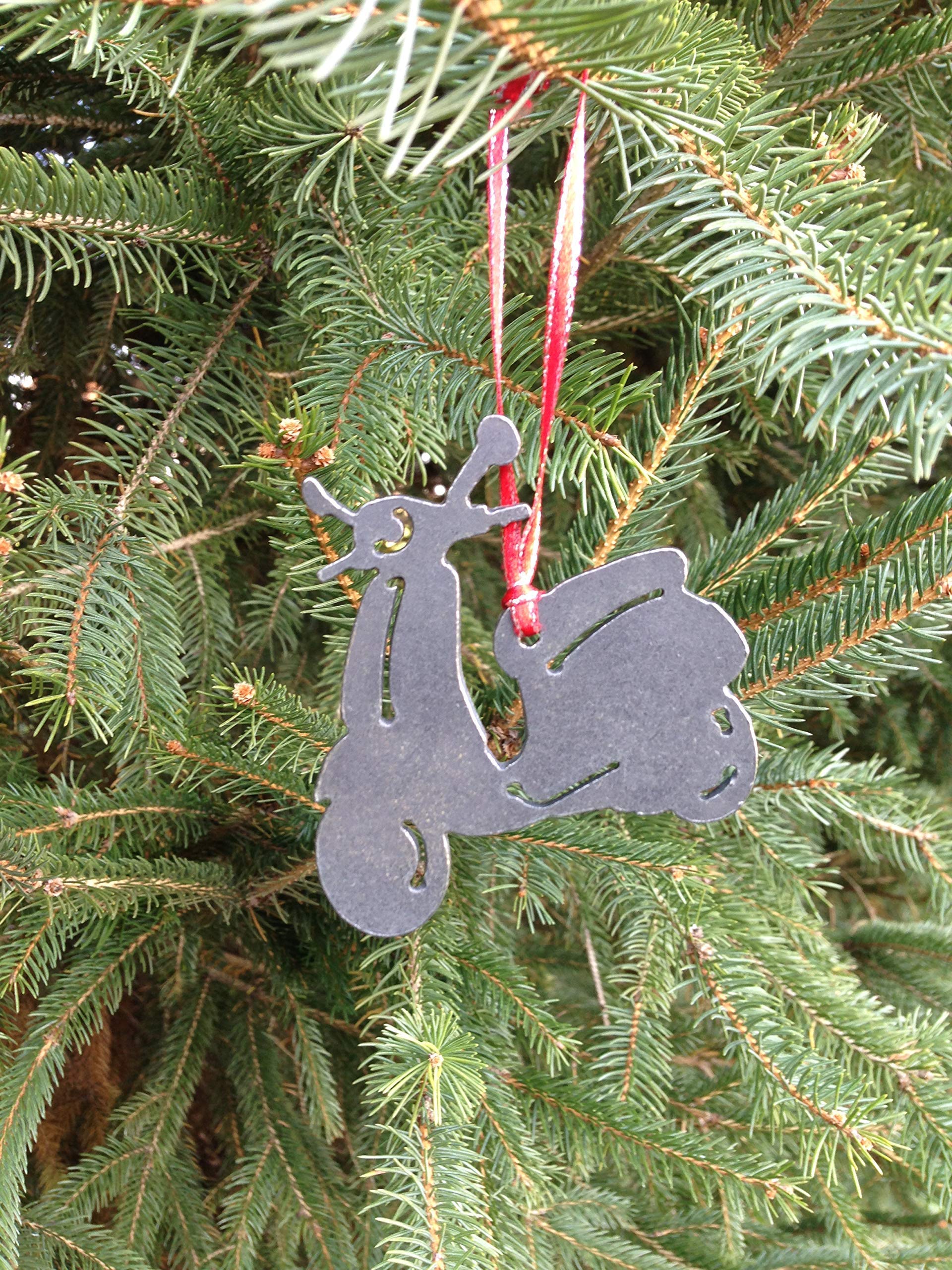 Vespa Christmas Ornament